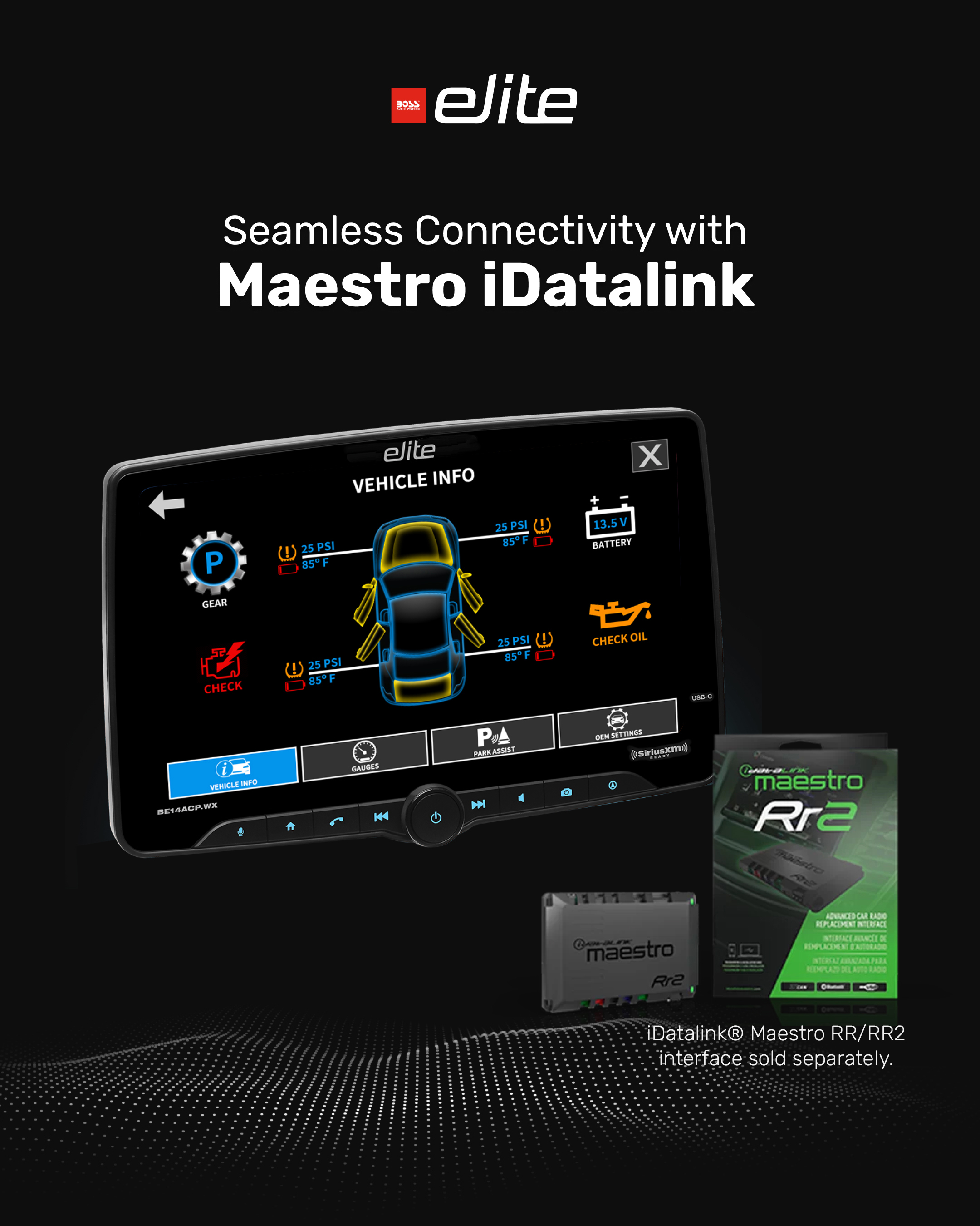 BOSS Elite Introduces iDataLink Maestro-Compatible Headunits - PASMAG ...