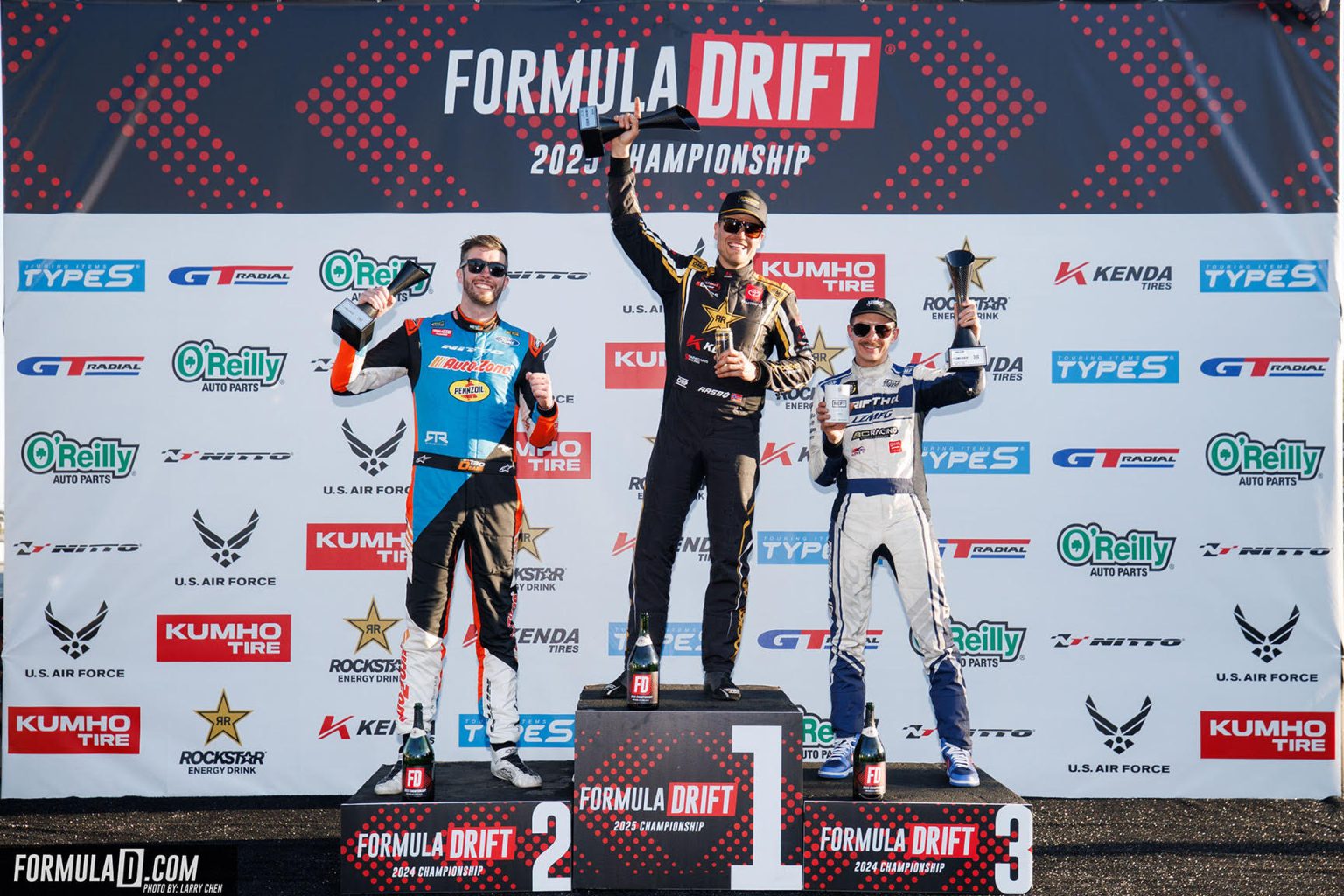 Aasbo Takes FD Round 1, New Track for Round 8 Announced, Larry Chen ...