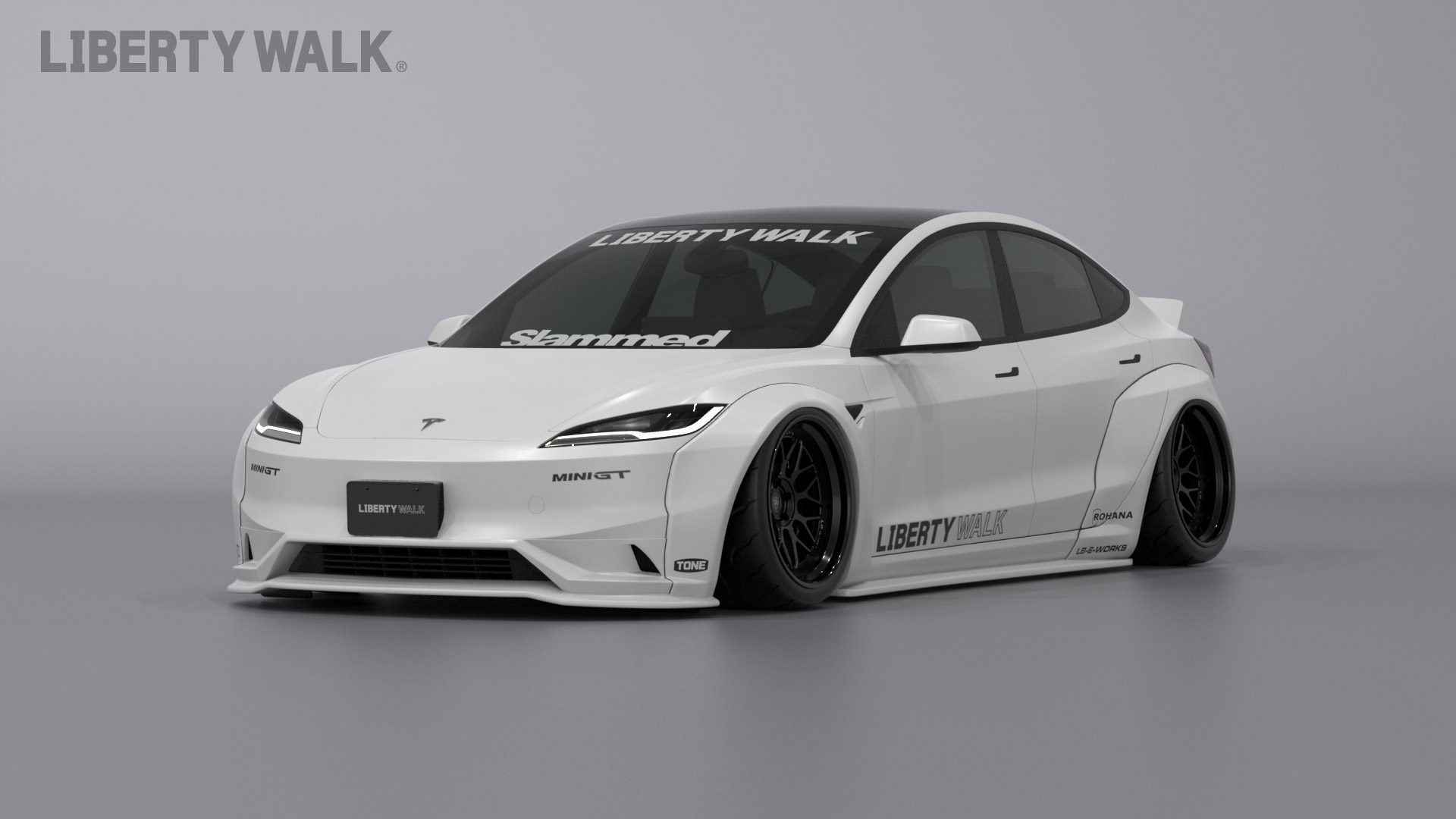 Liberty Walk's Latest Target: Tesla Model 3 - PASMAG is the Tuner's ...