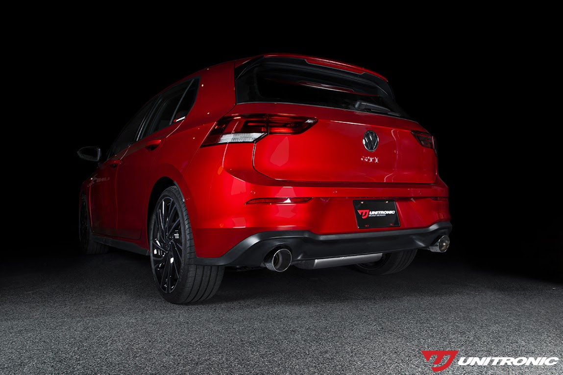 Unitronic Cat-Back Exhaust System for Mk8 VW GTI - PASMAG is the Tuner ...