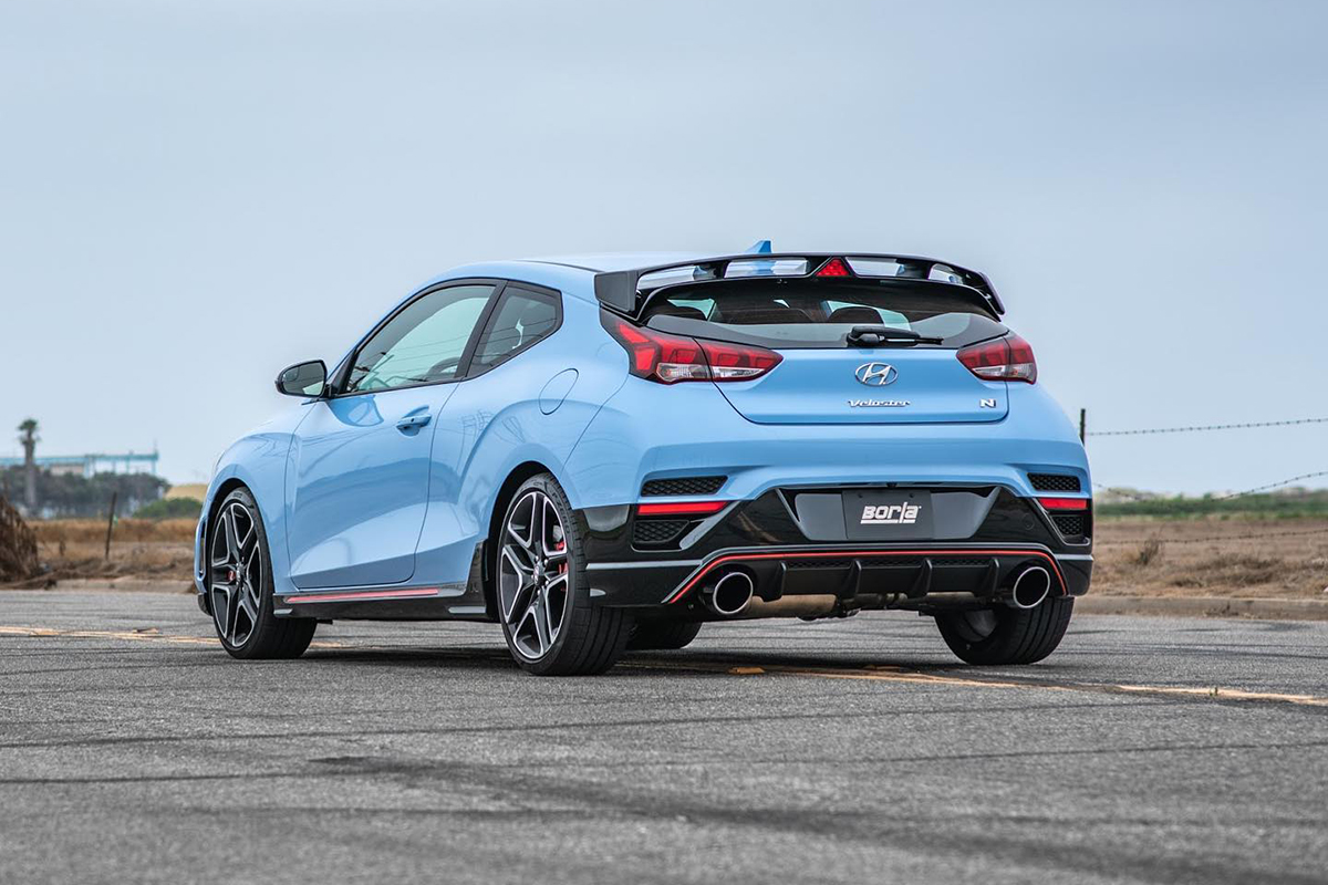 Borla 2019-2020 Veloster N Cat-Back™ Exhaust ATAK - PASMAG is the Tuner ...