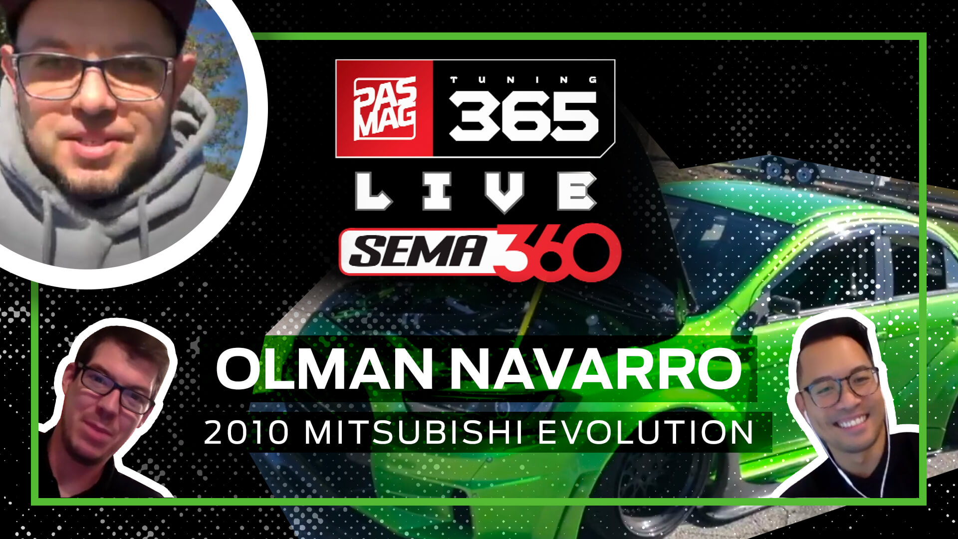 SEMA360 Feature Vehicle Showcase: Olman Navarro's 2010 Mitsubishi ...