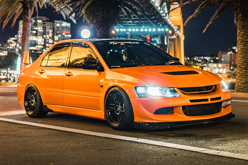Orange, She a Beauty?: Luke Mesiti 2003 Mitsubishi Lancer Evolution ...