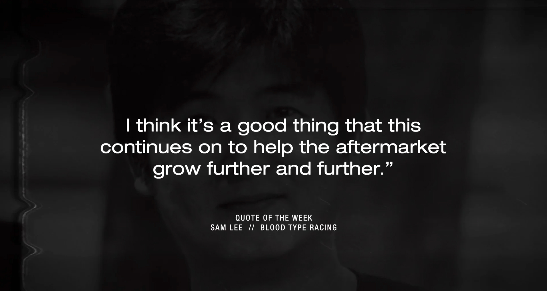 Quote of the Week: Sam Lee of Blood Type Racing - PASMAG is the Tuner's ...