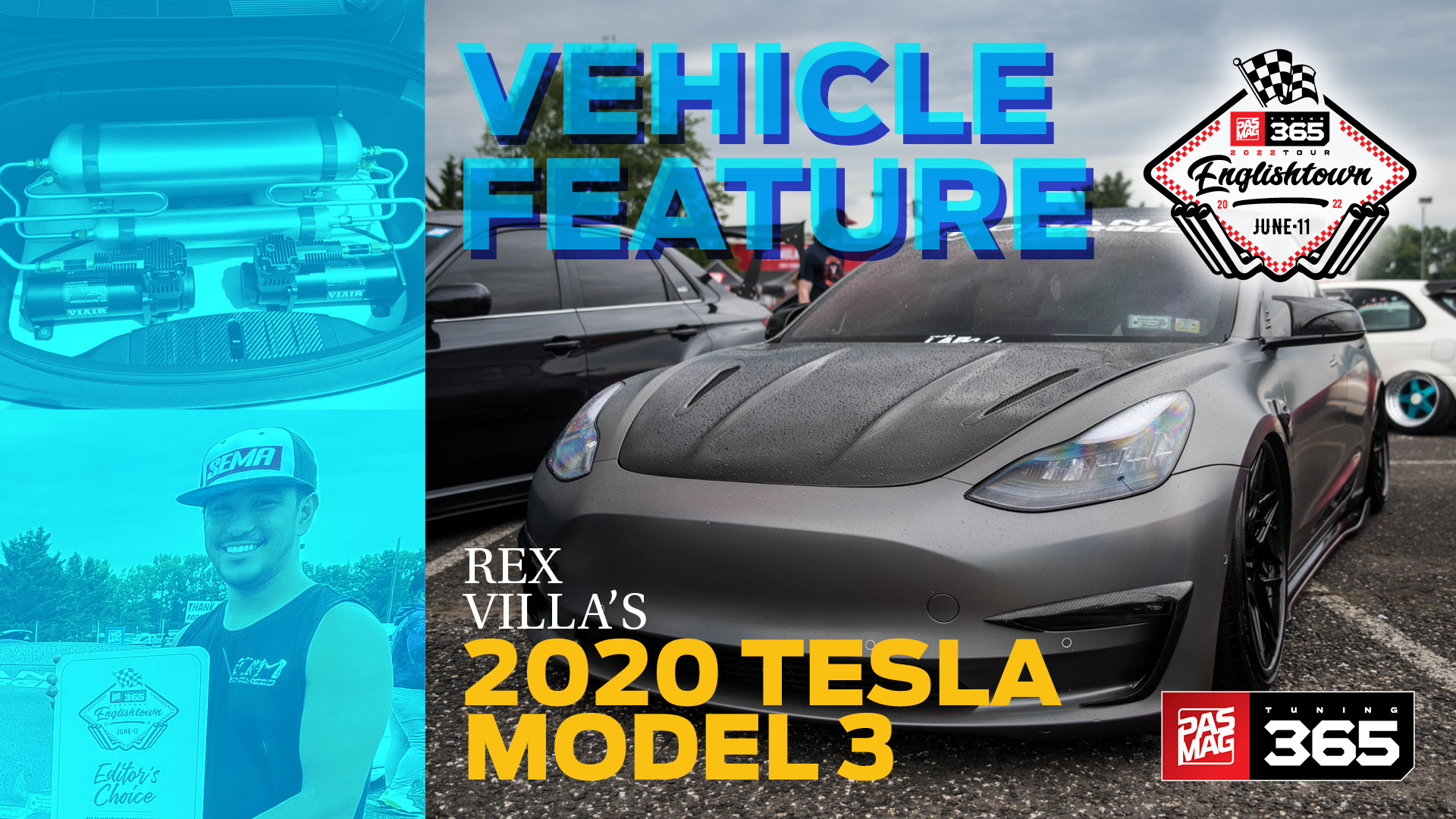 Wrap It Up: Rex Villa's 2020 Tesla Model 3 - PASMAG is the Tuner's ...