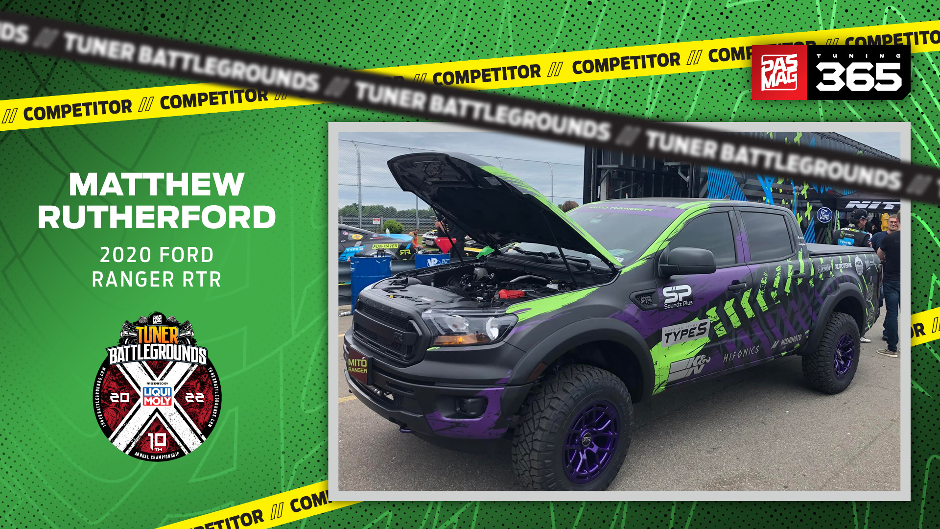 Matthew Rutherford's 2020 Ford Ranger RTR - PASMAG is the Tuner's ...