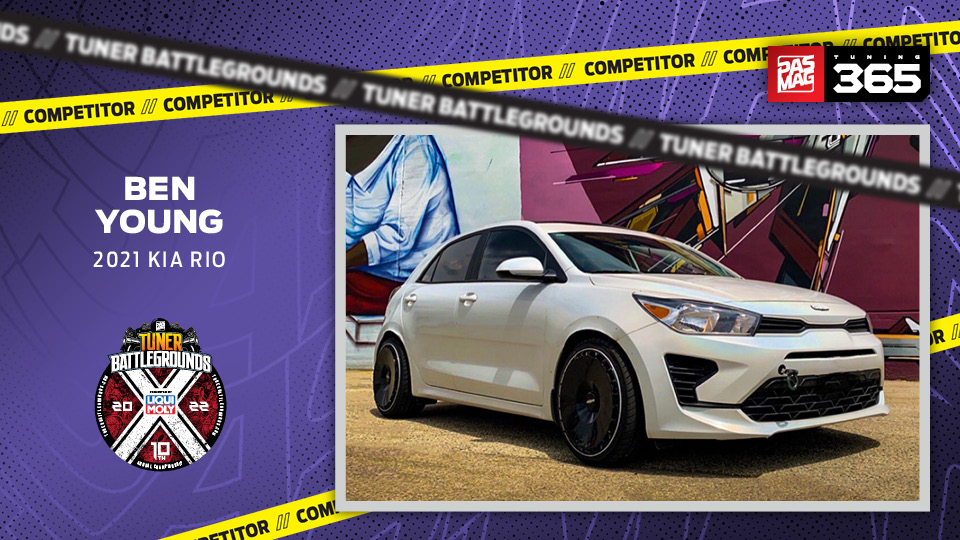 Ben Young's Casper Themed 2021 Kia Rio LX Plus - PASMAG is the Tuner's ...
