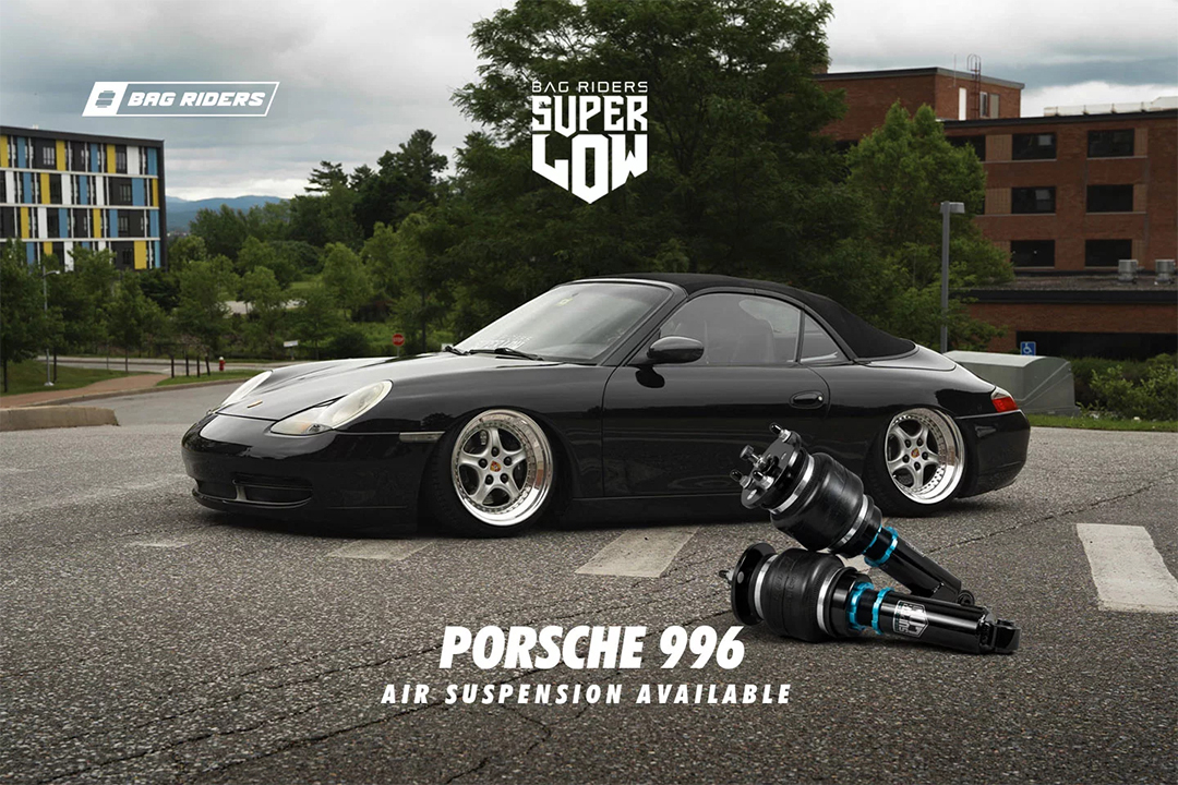 Bag Riders Introduce the Super Low Air Ride Kit for the Porsche 911 ...