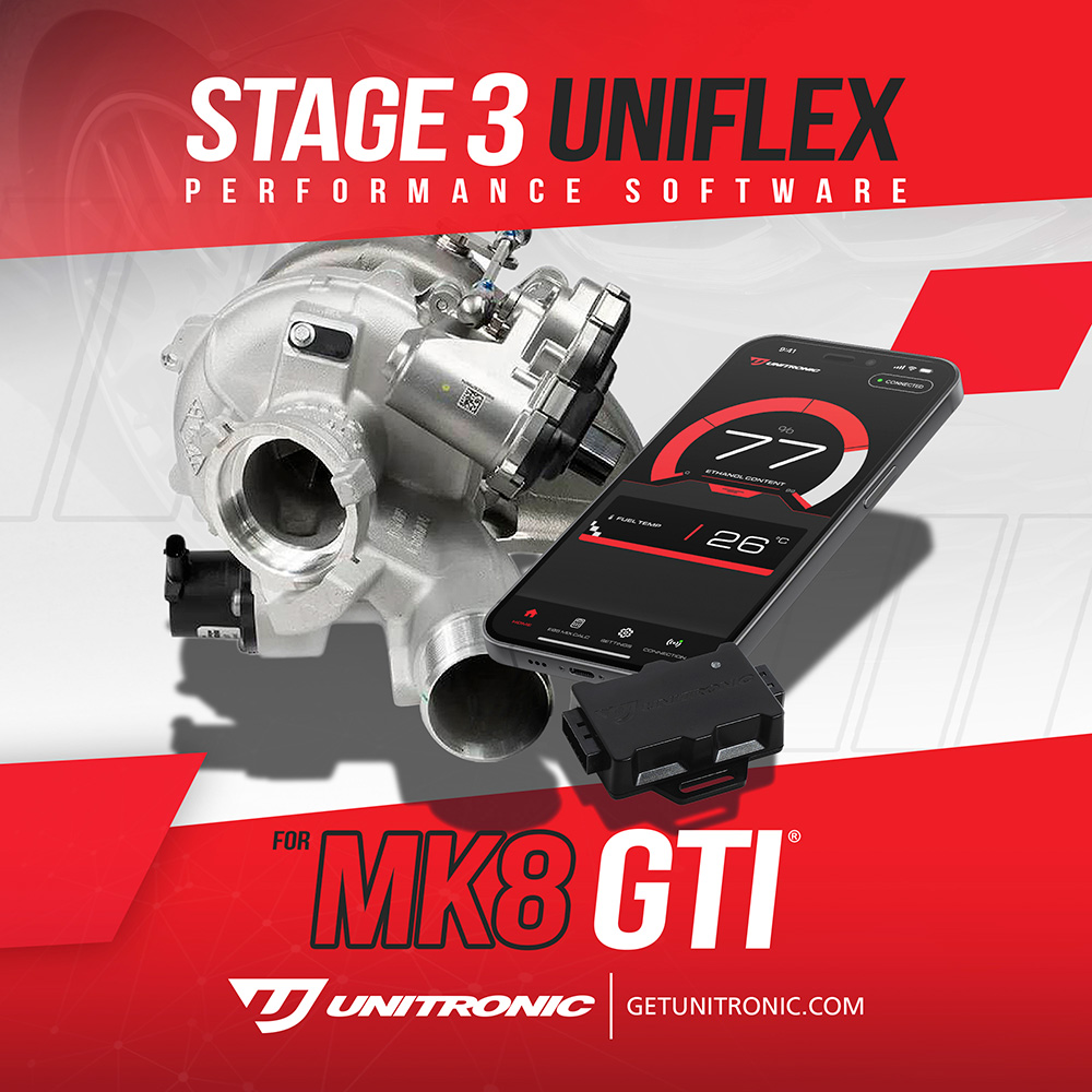 Unitronic Launches Stage 3 UniFLEX Performance Software for MK8 GTI ...